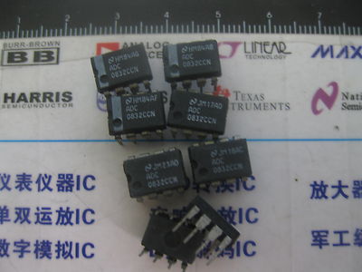 1X ADC0832CCN Analog to Digital Converters - ADC 8B Serial I/O ADC | eBay