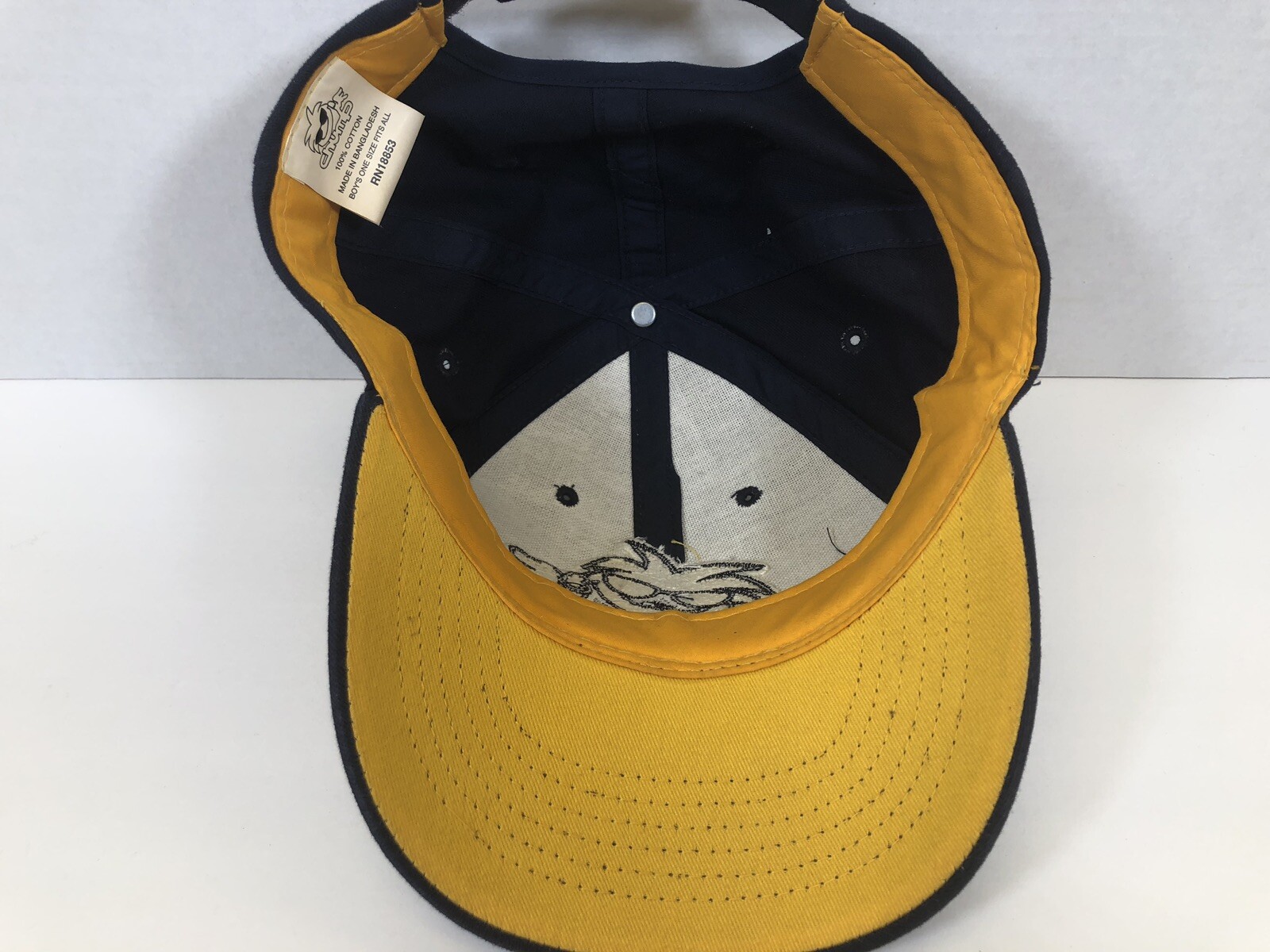 Boys Chump Baseball Hat Cap Teen Boys Adjustable Dark Blue Embroidered ...