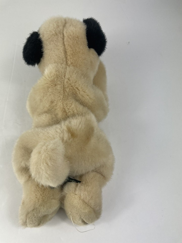 Russ Poncho Pug Dog Plush 10 Inch Tan Dog Stuffed Animal Toy | eBay