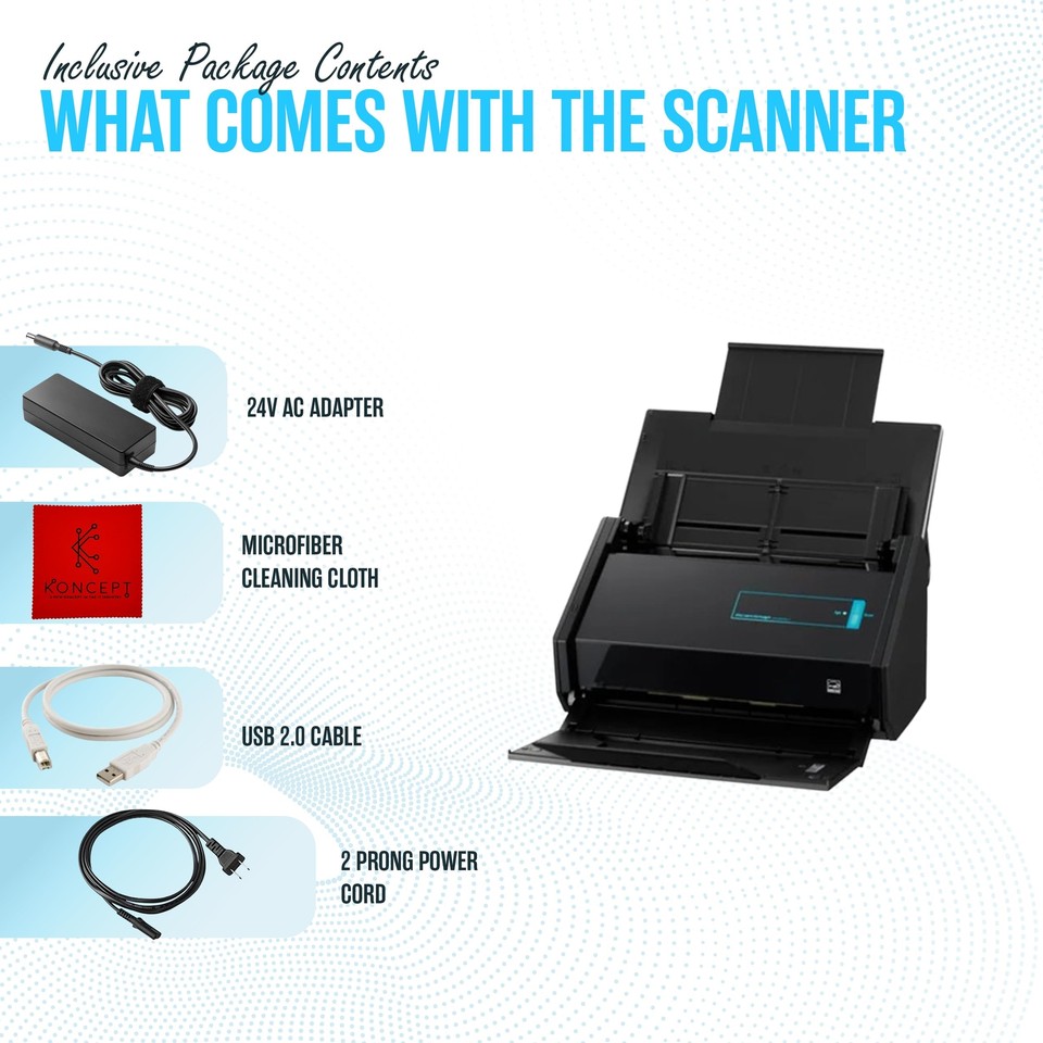 Fujitsu IX500 Scansnap USB High Speed Cloud Enabled Document, Photo ...