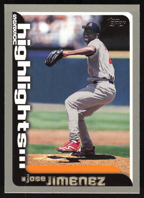 2000 Topps #218 Jose Jimenez HL, UER St. Louis Cardinals Card | eBay
