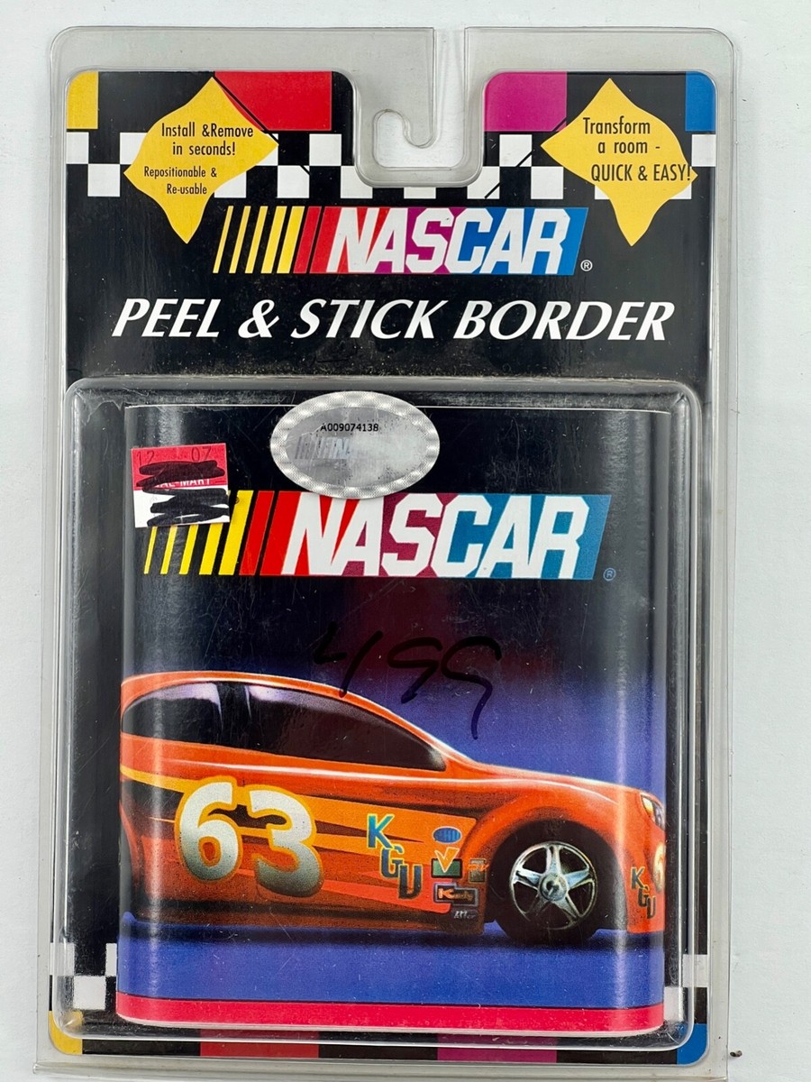 Race Car Wallpaper Border Deco Motif Coca Cola NASCAR Racing Cars