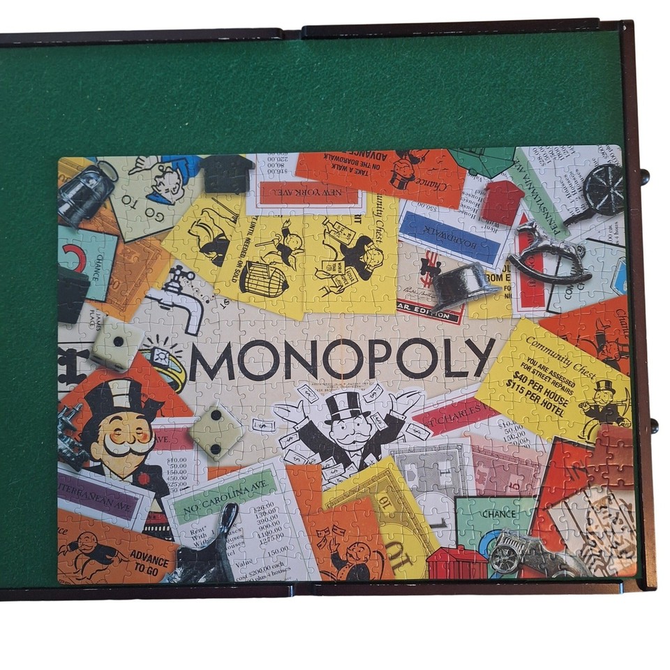 Spin Master Monopoly 500 Piece Puzzle Board Game Classic Edition | eBay