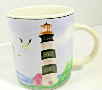 Thomson Lighthouse Mug Coffee Cup 10 oz | eBay