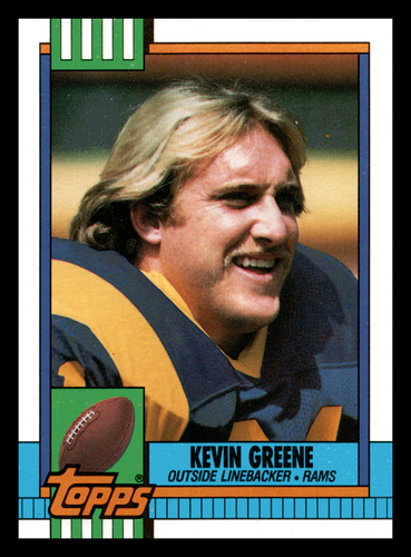 1990 Topps Kevin Greene Los Angeles Rams #74 Centered Mint | eBay
