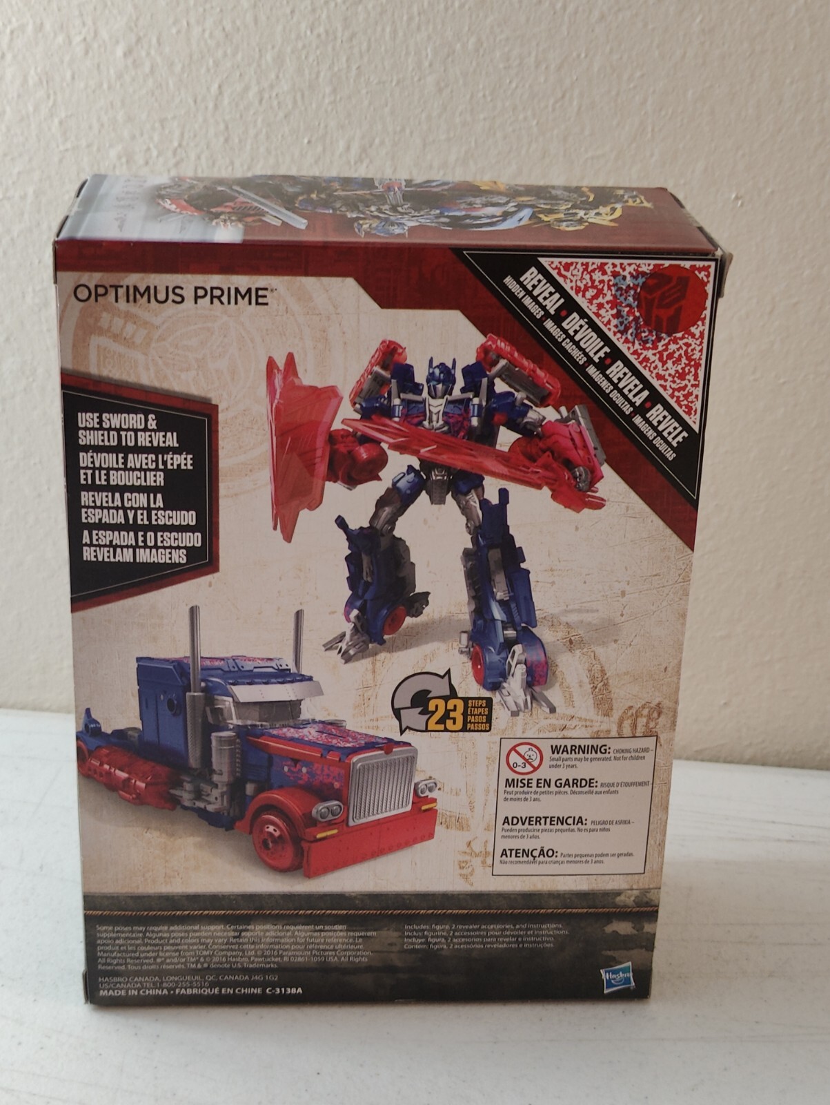 Transformers Premier Edition Voyager Optimus Prime The Last Knight MISB ...