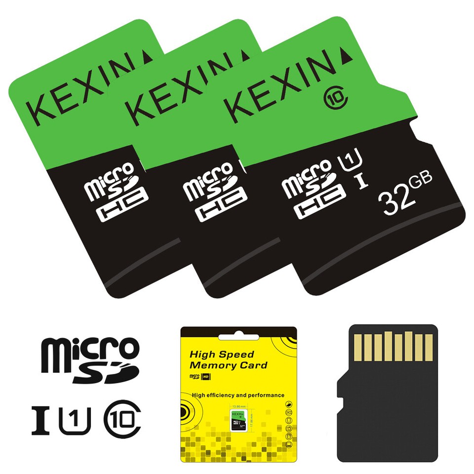 1/5/10Pack Micro SD 32GB Class 10 SDHC TF Memory Card Fast Flash For ...