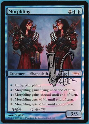 Morphling (Judge) FOIL Promo NM ARTIST ALTERED SIGNED CARD (409636) ABUGames | eBay