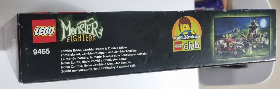 Lego 9465 Monster Fighters The Zombies New Factory Sealed Retired Set ...