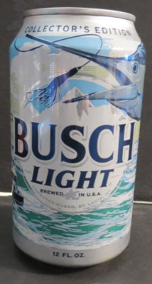Busch Light Marlin Collector's Edition 20240 Can Empty Beer Can ...