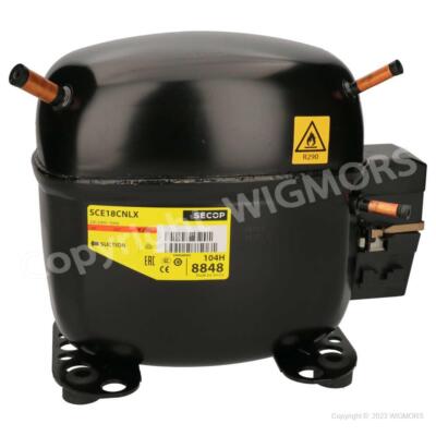 220-240 V 50 Hz Compressor Secop SCE18CNLX HST 104H8848 R290 | eBay