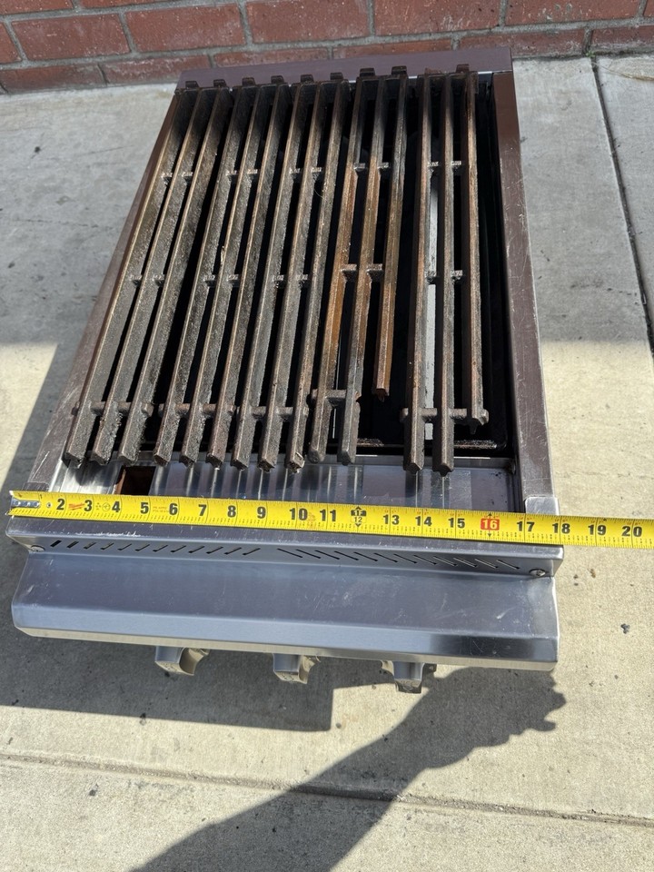 Royal Range of California RRB-18 18" Countertop Gas Radiant Charbroiler ...