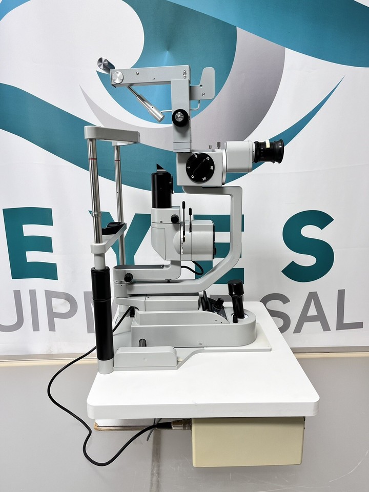 Carl Zeiss 20 SL Slit Lamp w/ Haag Streit 870 Tonometer | eBay