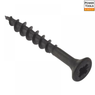 ForgeFix Carcass Screws Pozi Compatible SCT Black Phosphate 4.2 x 32mm ...