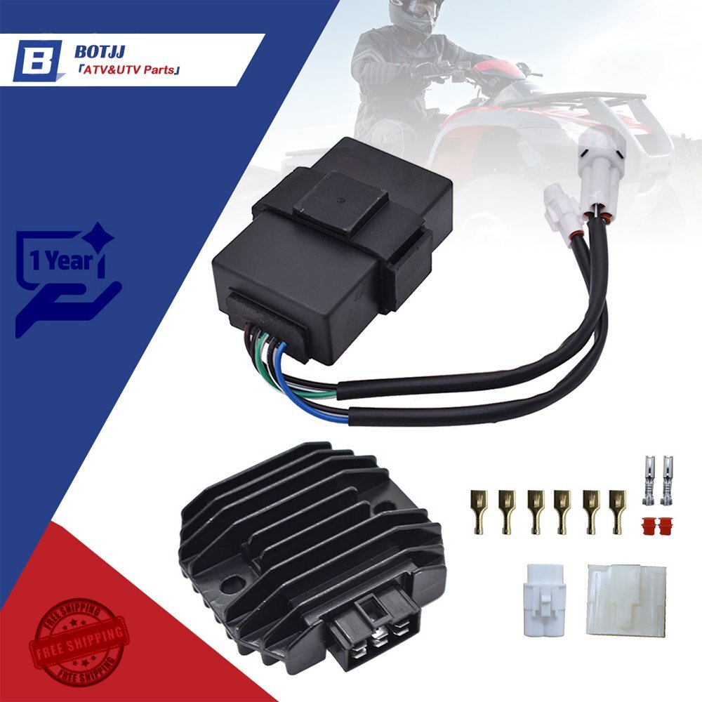For Kawasaki Bayou 300 KLF300B 1988-1991 CDI Box Voltage Regulator ...