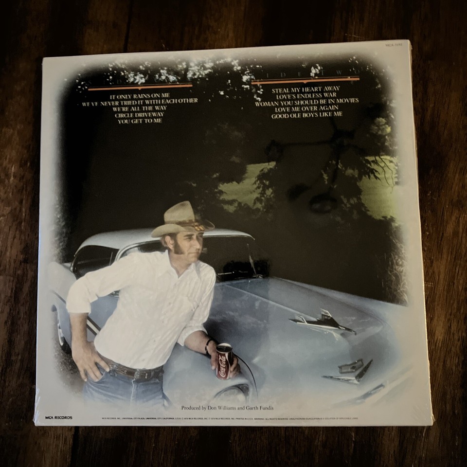 New Sealed Don Williams Portrait Vinyl Record | eBay