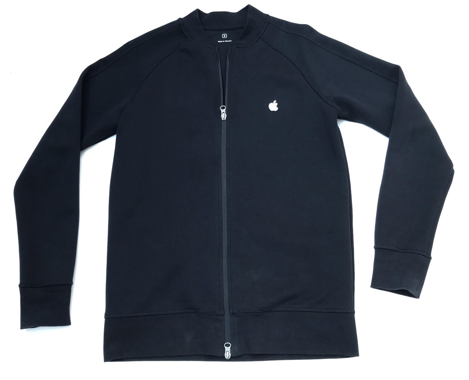 Apple Store Employee Black Athletic Logo Zip Up Jacke… - Gem