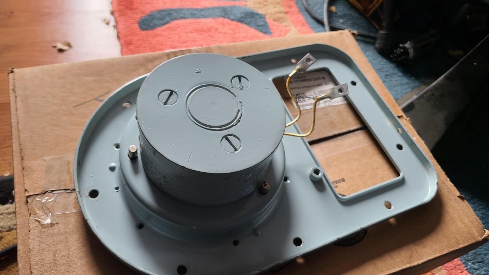 JENSEN 6" WWII Navy Speaker Phenolic NA10001 Reproducer Type L Alnico ...