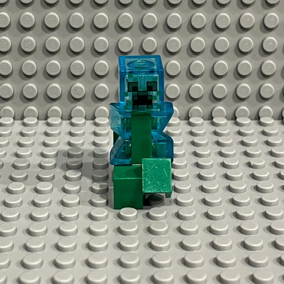 LEGO Minecraft Minifigure Charged Creeper (min052) From Set 21250 The ...