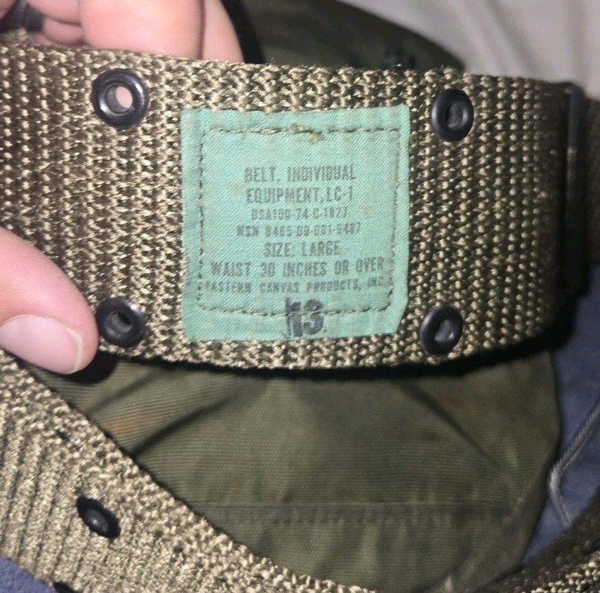 Carrier Intrenching Tool collapsible E Tool Nylon shovel cover W/ Belt ...