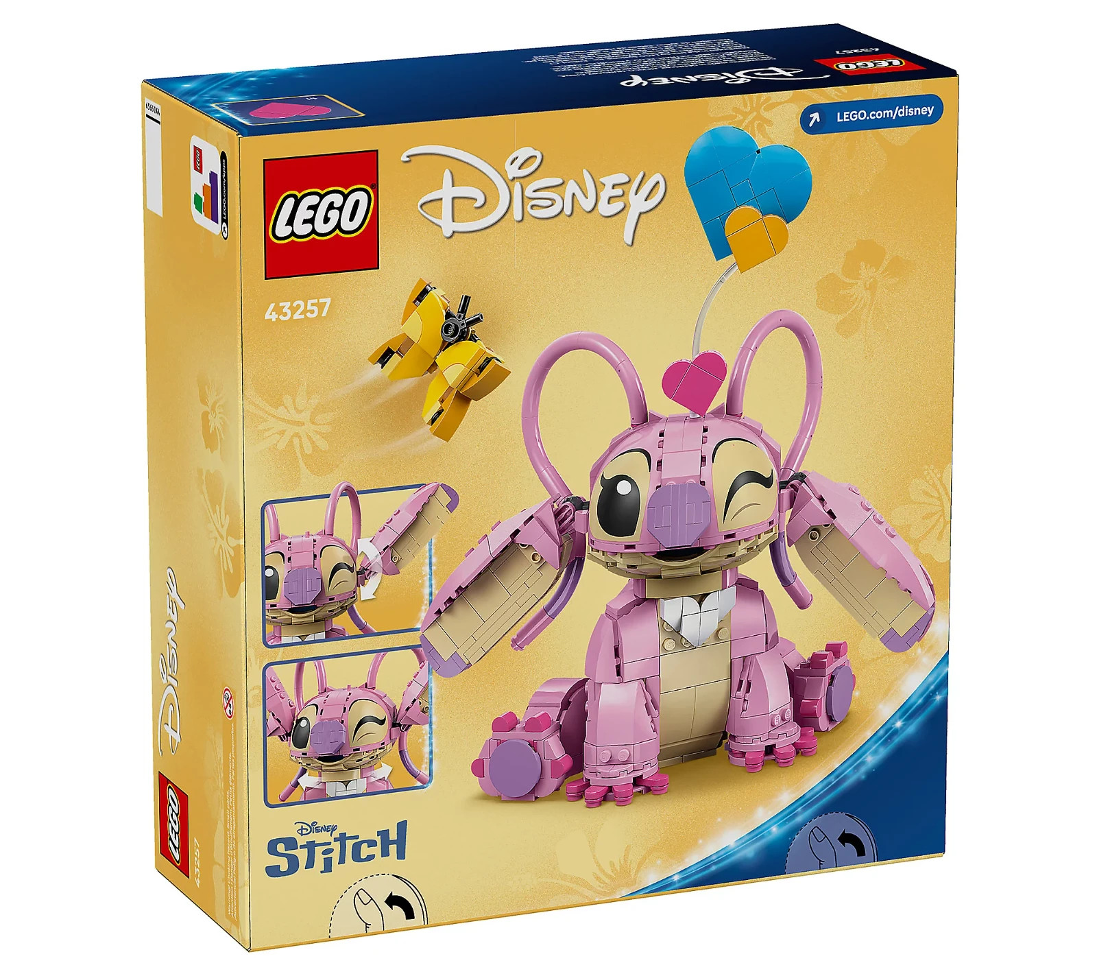 LEGO Disney Angel Lilo & Stitch 784-Piece Building Set, Ages 9+, Multi ...