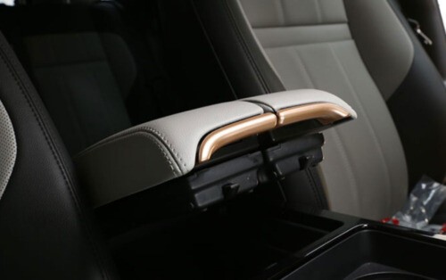 Console Armrest Box Rose Gold 2PCS Switch Trim For Range Rover Evoque ...