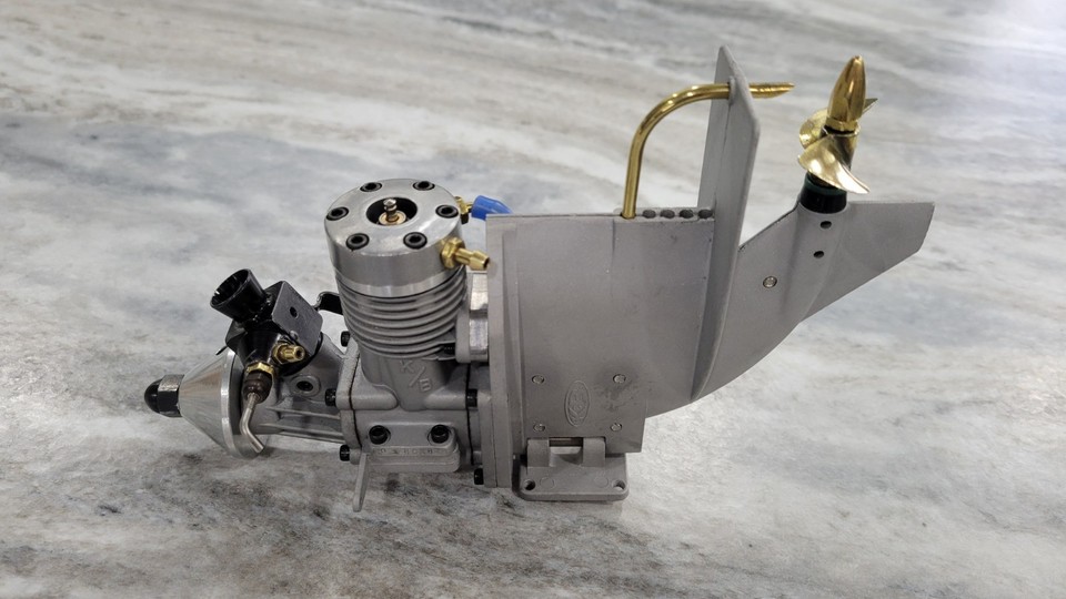 K&B 3.5 outboard rc boat tunnel hull nitro engine | eBay