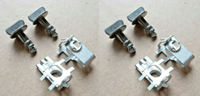 4 ENGINE SHIELD COVER THUMB PINS & 4 NUTS! Fits FORD F-150 EDGE ...