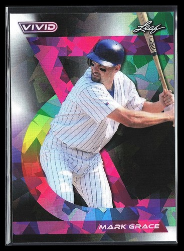 2024 Leaf Vivid - Mark Grace #41 Black Crystals /5 for sale online | eBay