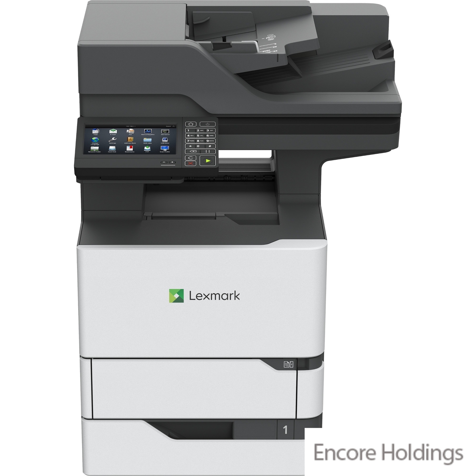 Lexmark Mx721ade Mono Duplex AIO USB LAN Laser Printer 25B0000 for sale ...