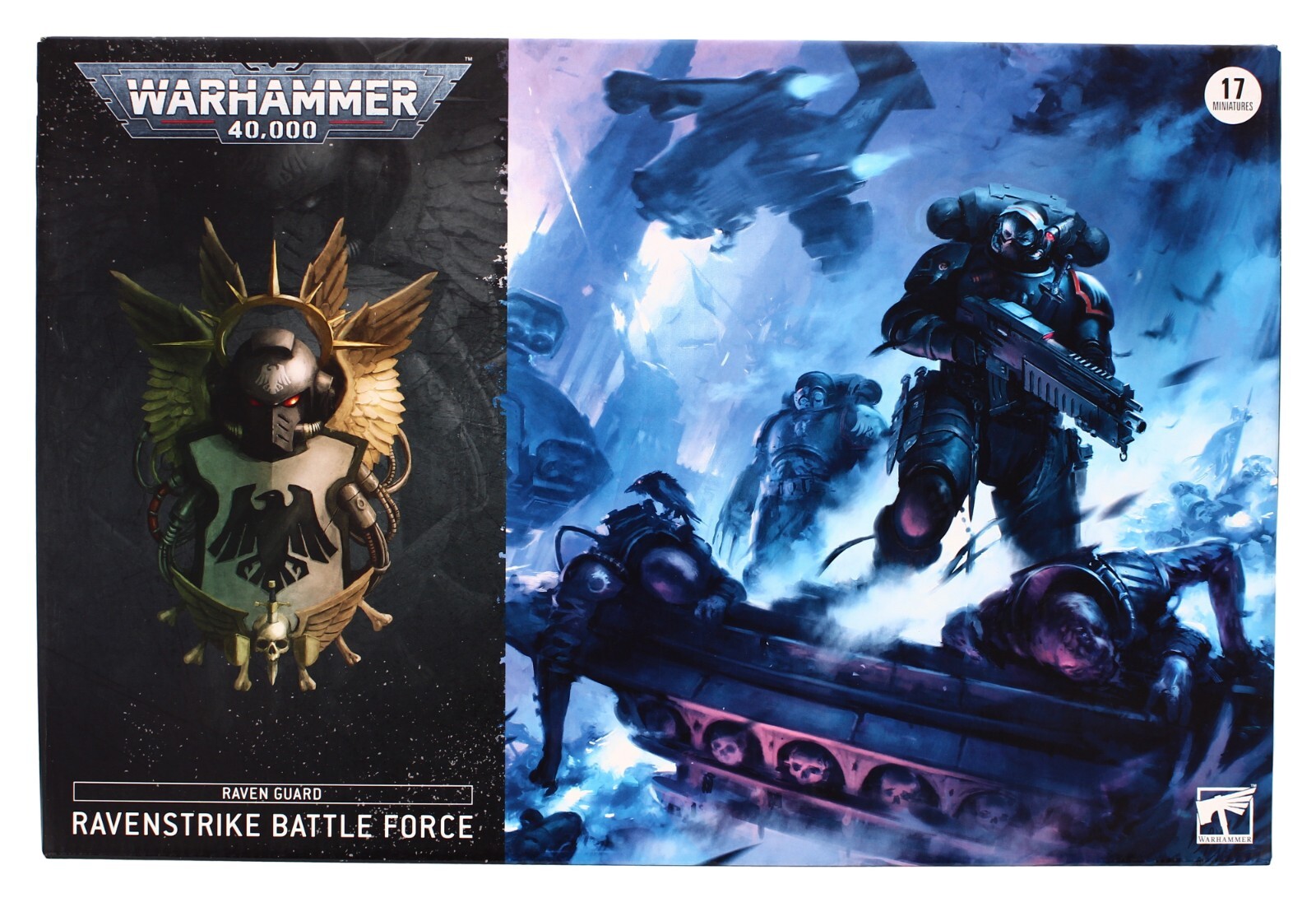 Warhammer 40K Raven Guard Ravenstrike Battle Force 17-Citadel Miniature ...