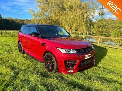 2015 RANGE ROVER SPORT 3.0 SDV6 HSE SVR Lumma 7 Seater with FSH in ...