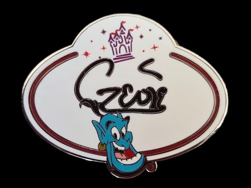 Disney HKDL - Name Tag Mystery Collection - Aladdin - Genie Pin #78007 ...
