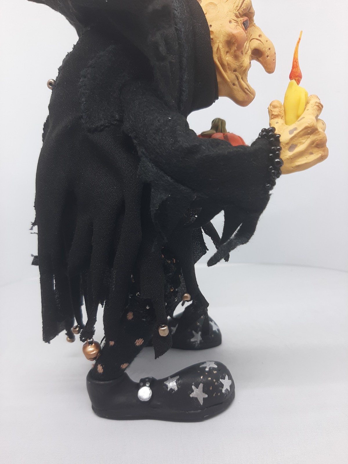 Handmade Art Doll "October Moon Troll" – Halloween Folk Primitive ...