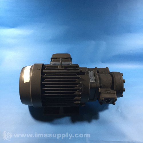 Toshiba HBPV-8D4-FC1-26R Hydraulic Pump, 3 Phase Induction Motor USIP ...