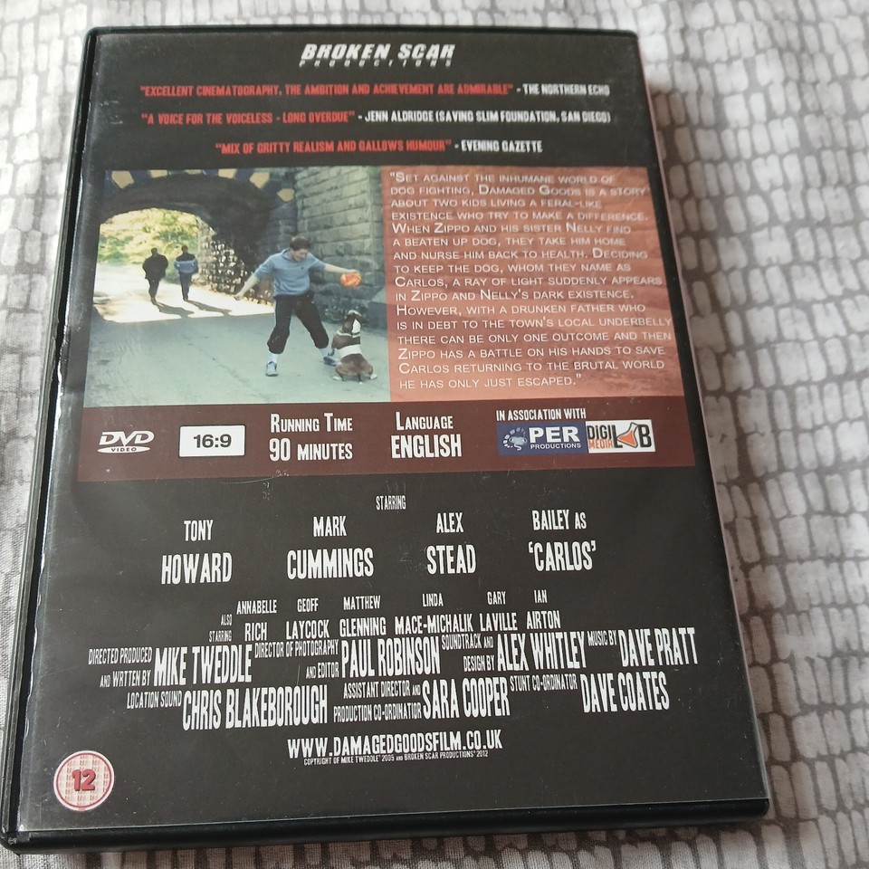 Damaged Goods DVD North East Independent Film Rescuing of a Dog ...