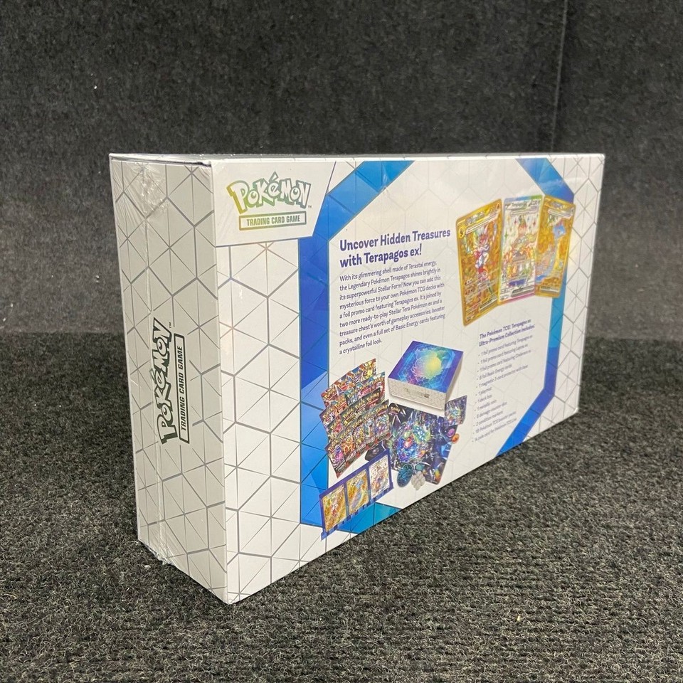 POKEMON TCG: Terapagos ex Ultra-Premium Collection, Sealed Box has ...