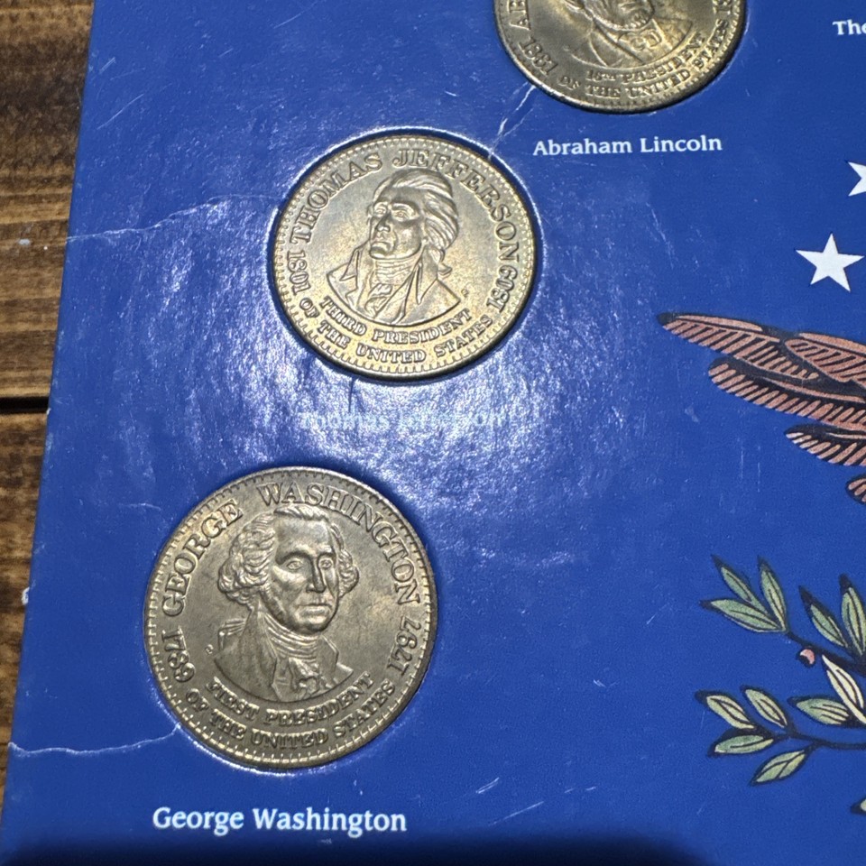 Shell Presidential Collector Coins Set, 8 coins, 1992 | eBay