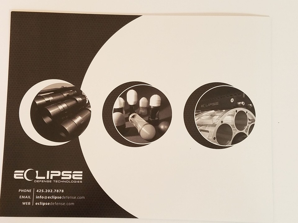 Eclipse Defense Technologies Pneumatic Launchers Data Sheet Military | eBay