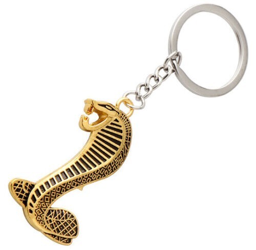 Mustang Cobra Key Chain Fob Remote Ring Keychain 4.6 GT500 Roush Shelby ...