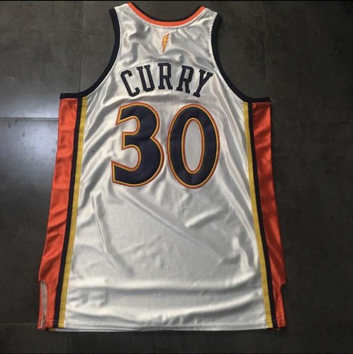 Stephen #30 Curry White Vintage Throwback Jersey | eBay