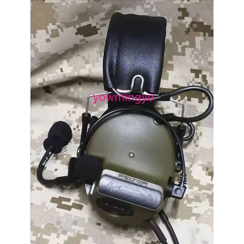 PELTOR Comtac-III C3 Headset Noise Reduction Tactical Headphone Call ...