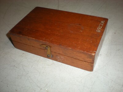 Christian Becker Weight Set - Wooden Box - Incomplete | eBay