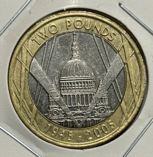 2005 Great Britain 2 Pounds - Elizabeth II St. Paul's Cathedral Coin | eBay