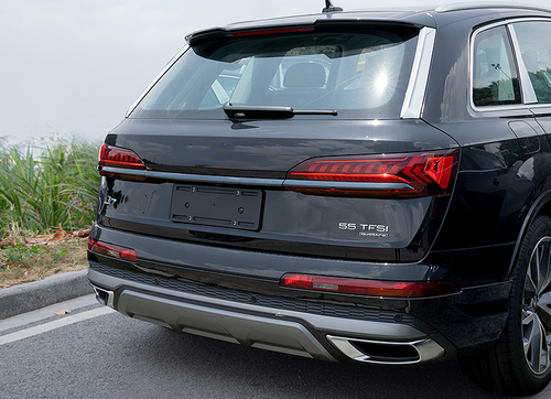 For AUDI Q7 SQ7 2022 Black Rear Trunk Box Tail Gate Deocr Cover ...