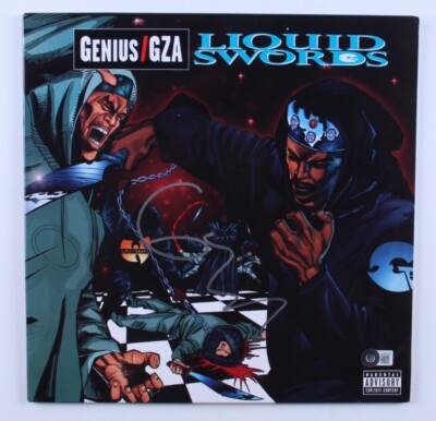 GZA Signed Liquid Swords Vinyl Album Cover (Beckett) E1 | eBay