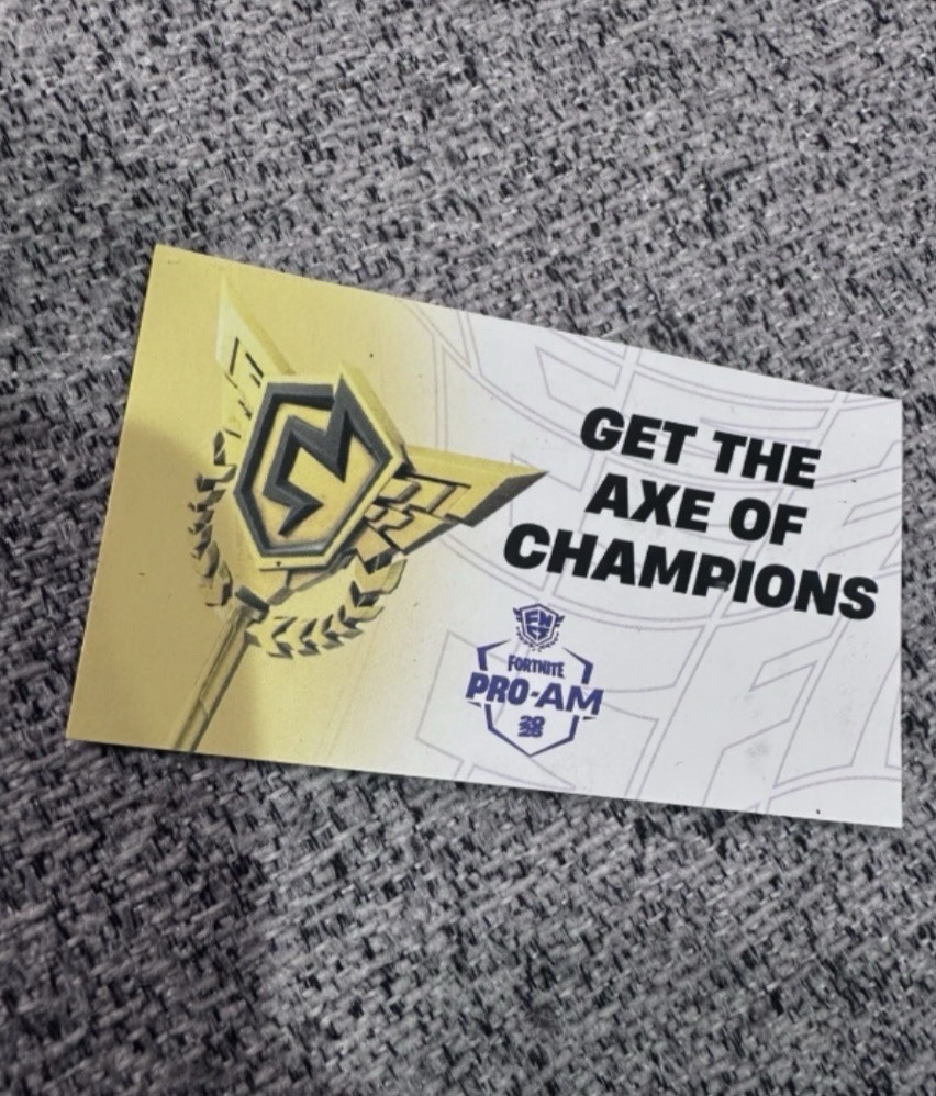 FNCS Picaxe Exclusive Code Has Expired !!! Hit 6692590724 Before Buy | eBay