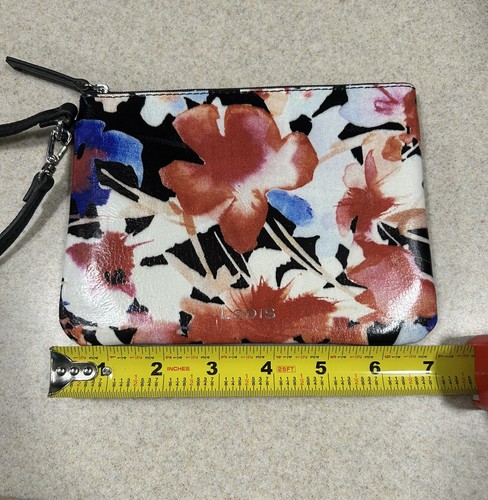 Lodis Beautiful Leather Floral Wristlet Travel Night Out Clutch | eBay