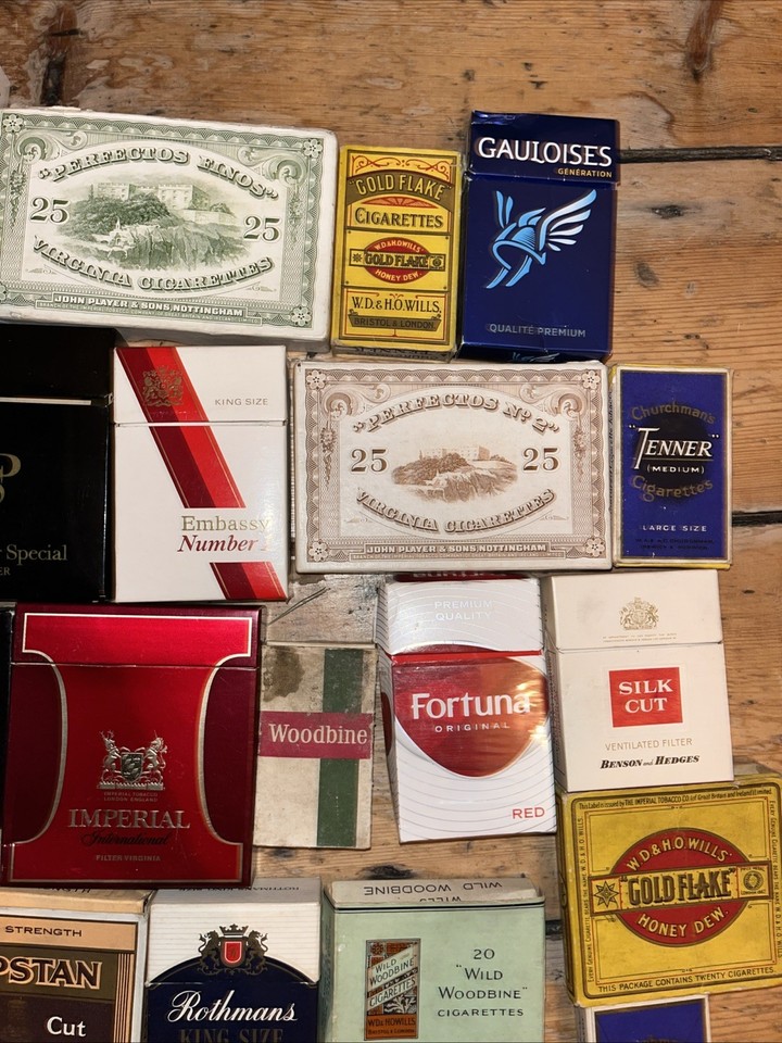 Job lot Mixed Vintage cigarette Packets | eBay UK