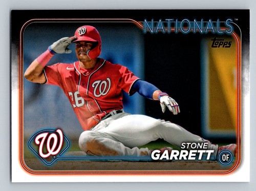 Stone Garrett Washington Nationals 2024 Topps #68 Card | eBay